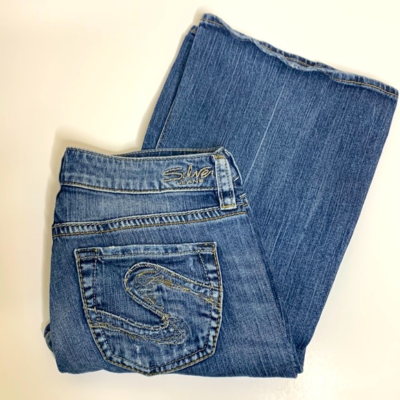 Silver Jeans | Jeans | Silver Dark Denim Western Glove Works Lola Jeans ...